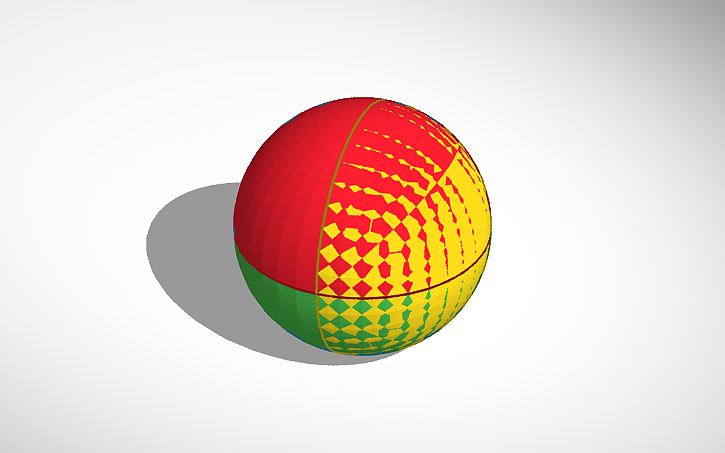 3D design Beach Ball | Tinkercad