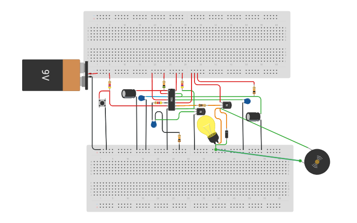 Circuit design 556 - Courtesy of Tony Coster - R=50 / C=100 ... 3 sec ...