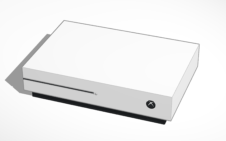 3D design Xbox One S - Tinkercad