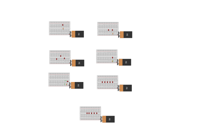 Circuit Design Breadboard Practice Tinkercad
