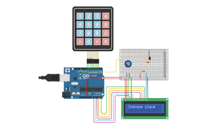 Circuit Design Actividad 2 Tinkercad