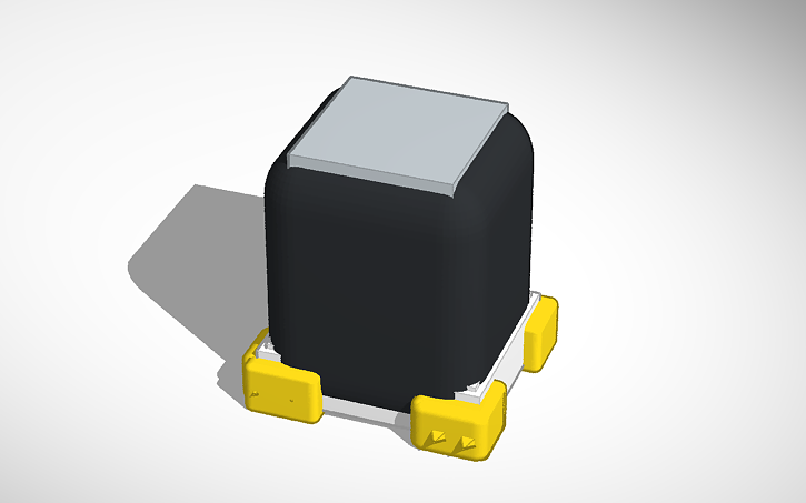 3D design dark elixer tank - Tinkercad