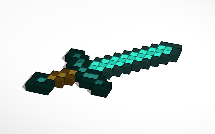 3D design Diamond Sword | Tinkercad