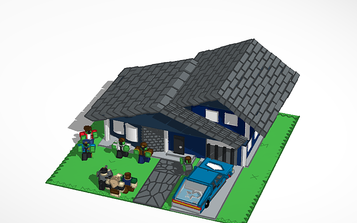 3D design Zombie infested house | Tinkercad