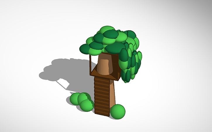 3D design tree - Tinkercad