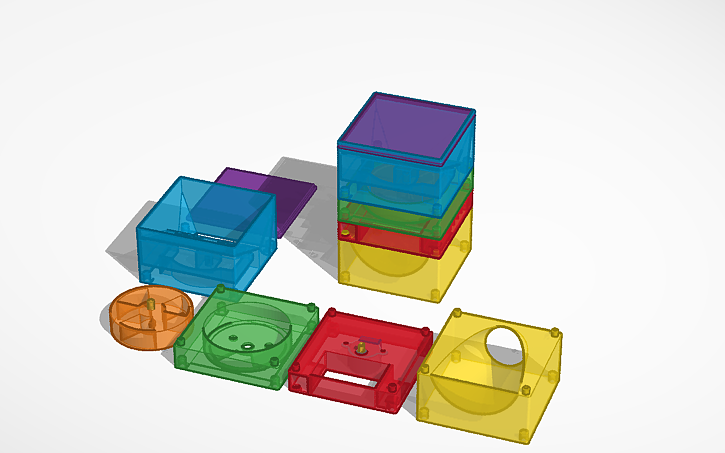 3D design Candy Wheel 2 - Tinkercad