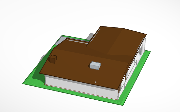 3D design House project - Tinkercad