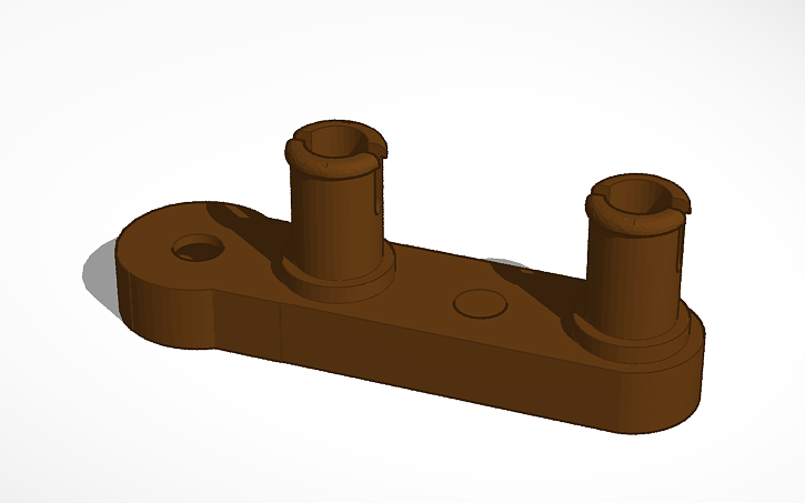 3D design Lego servo arm - Tinkercad