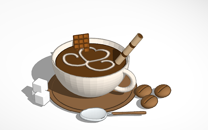 3D design Coffee - Tinkercad