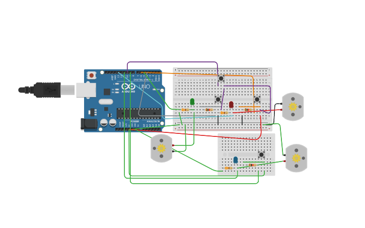 Circuit design Erick Gonzales Moreno PC2 | Tinkercad