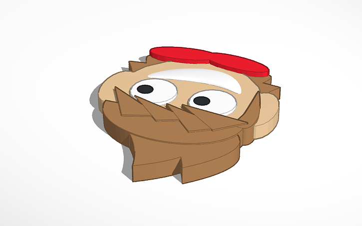 3D design tord head!! | Tinkercad