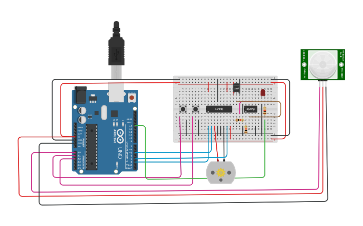 Circuit design Assignment 3 - Tinkercad