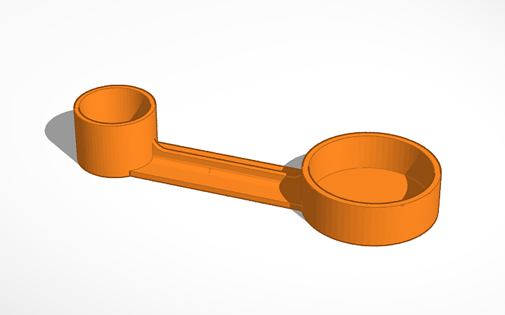 3D design Teaspoon - Tablespoon | Tinkercad