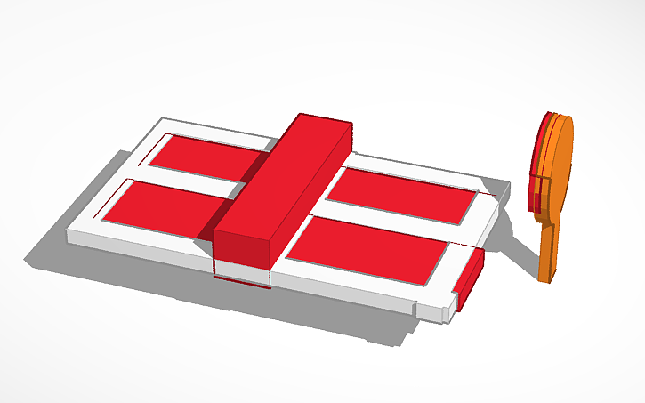 3D design new table tennis - Tinkercad