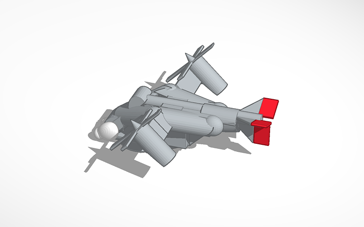 3D design Fallout 4 Simple Vertibird | Tinkercad