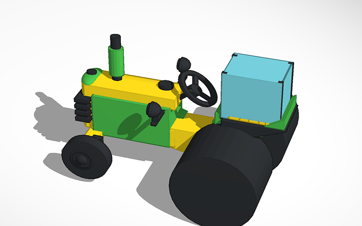 3D design Model Tractor | Tinkercad