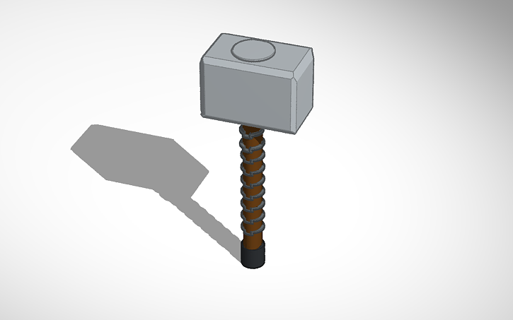 3D design thor - Tinkercad