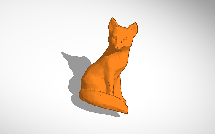 3D design Fox | Tinkercad