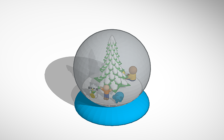 3D design Snow globe | Tinkercad