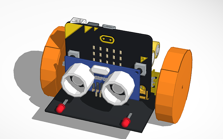 3D design modelo de robot maqueen v0.1 | Tinkercad