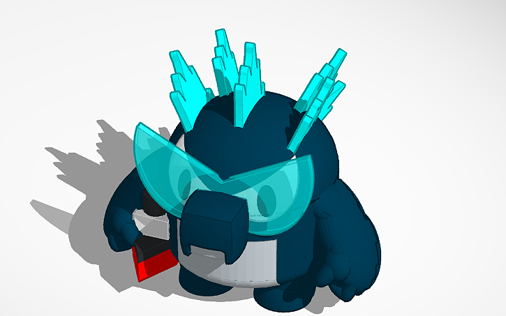 3d Design Buzz Zilla Brawl Stars Tinkercad