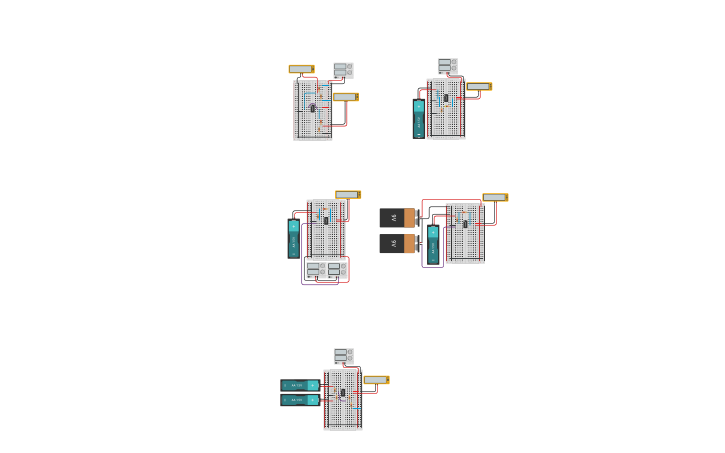 Circuit design Modular Circuits - Tinkercad