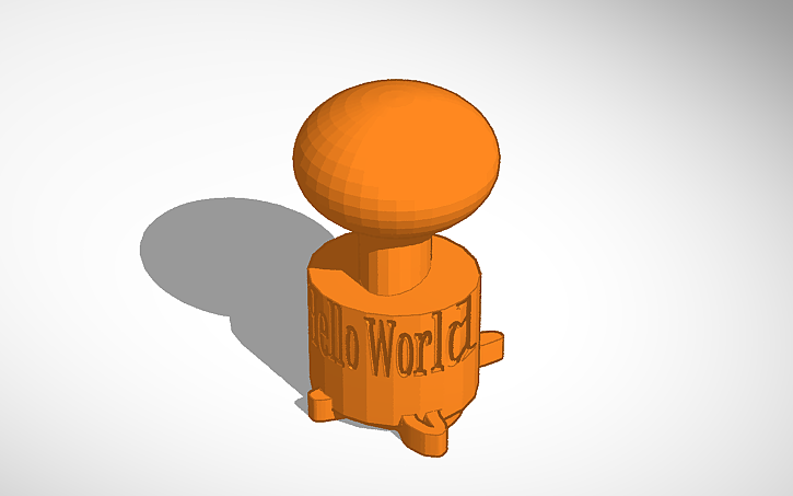 3D design Accelerate Stamp | Tinkercad
