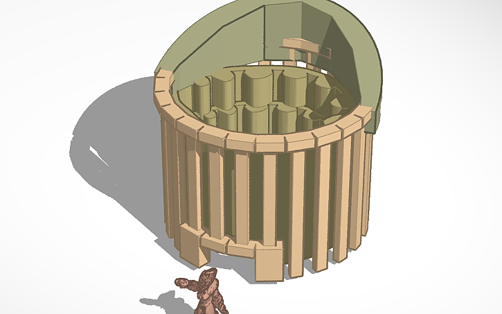 3D design The coliseum - Tinkercad