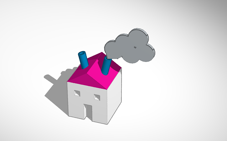 3D design casa bea humo way - Tinkercad