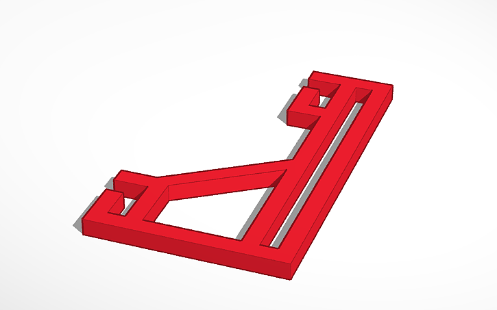 3D design Snapmaker A250 extended cable support | Tinkercad