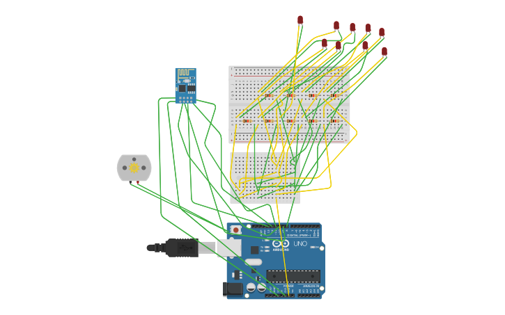 Circuit Design Спасатель Tinkercad