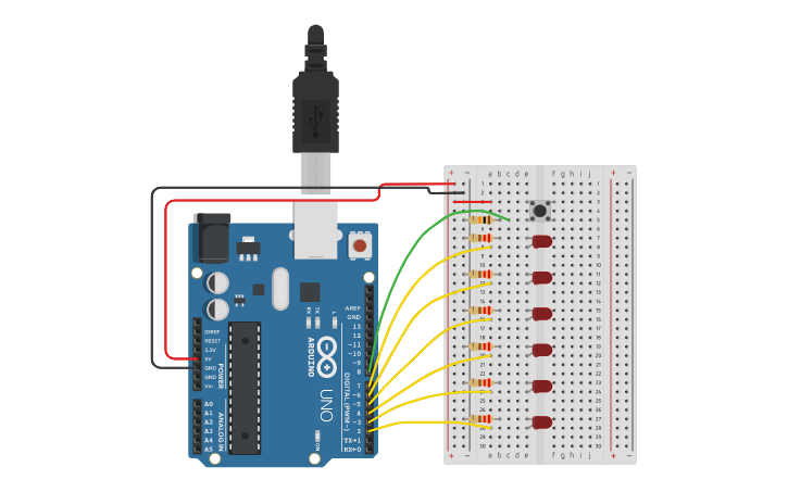Circuit design Arduino Project #8 - Digital Hourglass by Jesus Gil ...