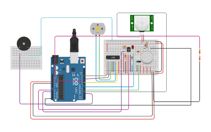 Circuit design Copy of Wifi Module ESP8266 - Tinkercad