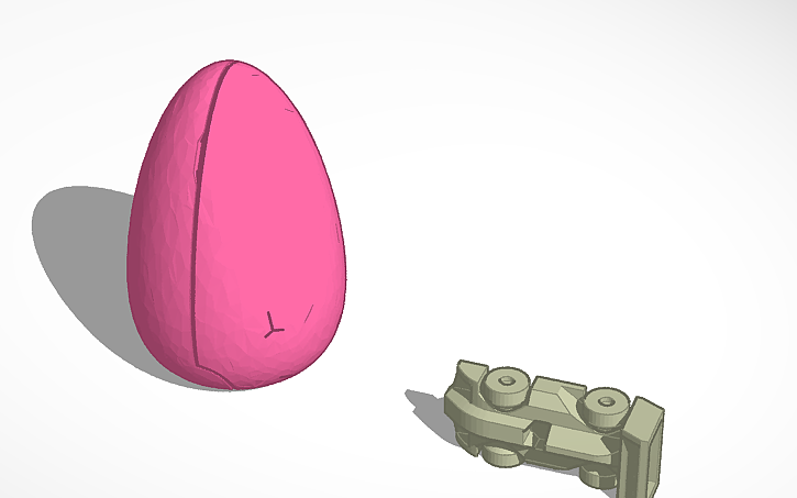 3D design surprise egg #8 - Tinkercad