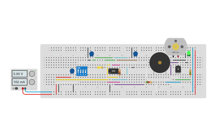 Circuit design M1 Final Assignment 201776U | Tinkercad