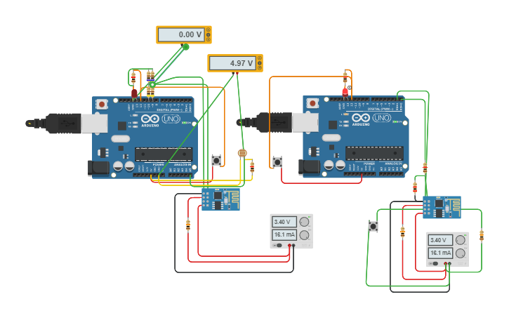 Circuit Design Esp8266 Tinkercad