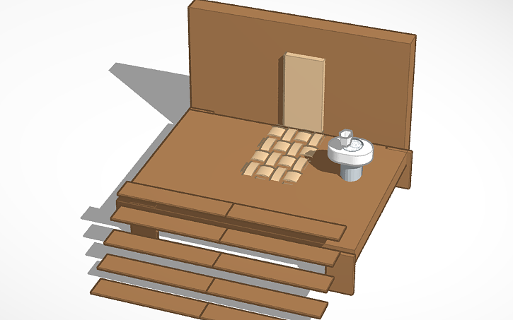 3D design porch | Tinkercad