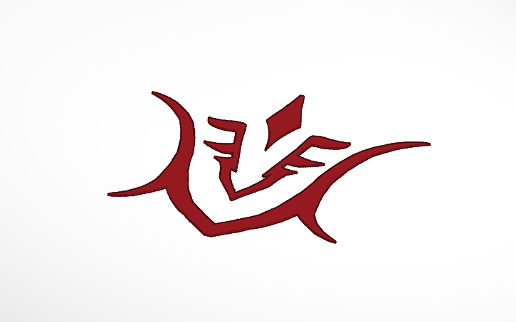 3D design FGO Command Seal (Gudao) - Tinkercad