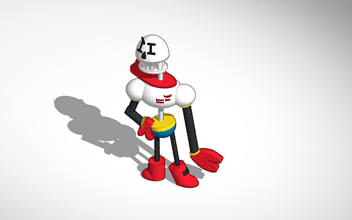 3D design papyrus - Tinkercad