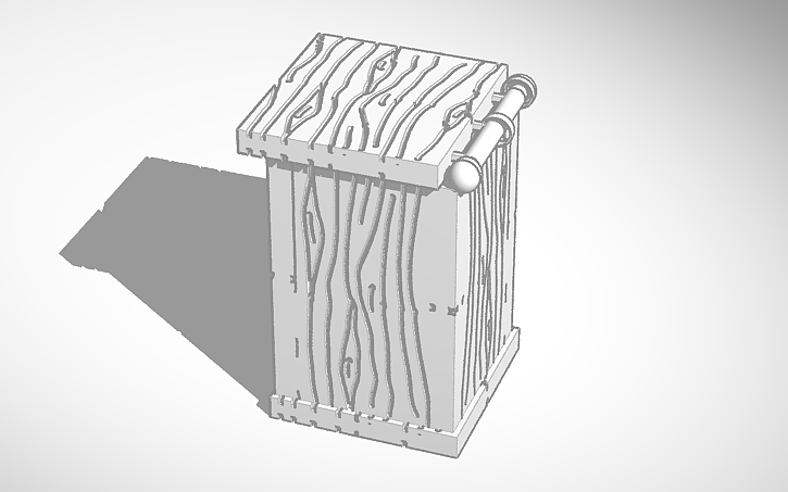 3D design box - Tinkercad