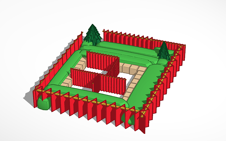 3D design cozy horse den | Tinkercad