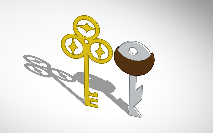 3D design Keys | Tinkercad