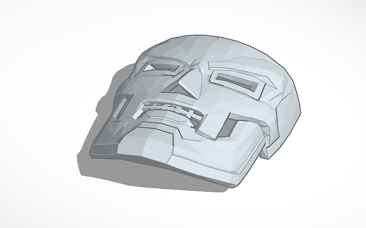 3D design Mask #Helmet - Tinkercad