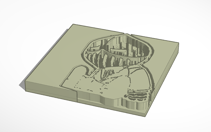 3D design Armored Skeptic "LOGO" - Tinkercad