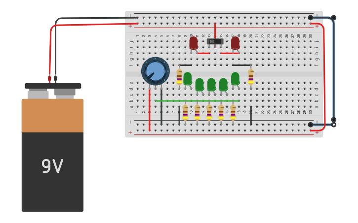 Circuit design taller de tri | Tinkercad