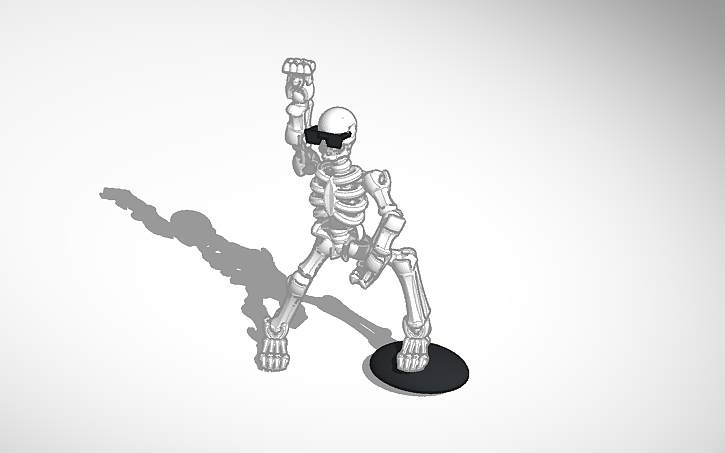 3D design Mega bones | Tinkercad