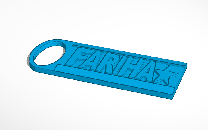 3D design Copy of Key Chain | Tinkercad