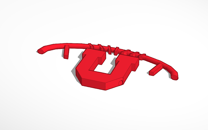 3D design Utah Utes Football Logo | Tinkercad
