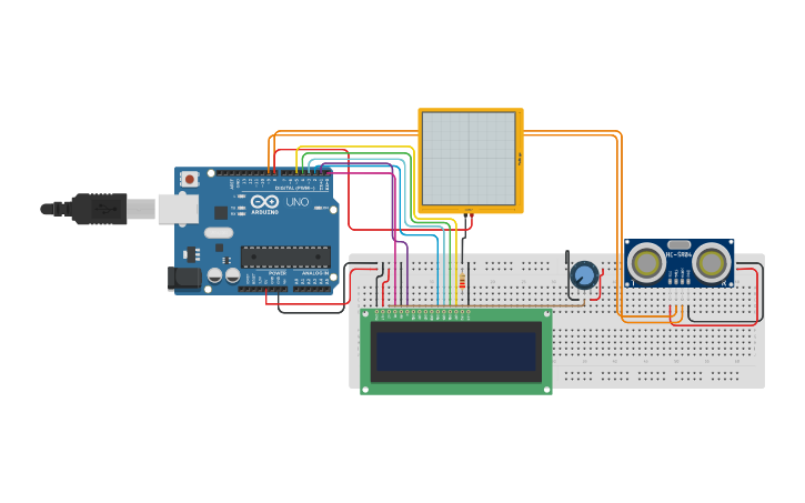 Circuit design Examen Parcial 2 Ejercicio 2 | Tinkercad