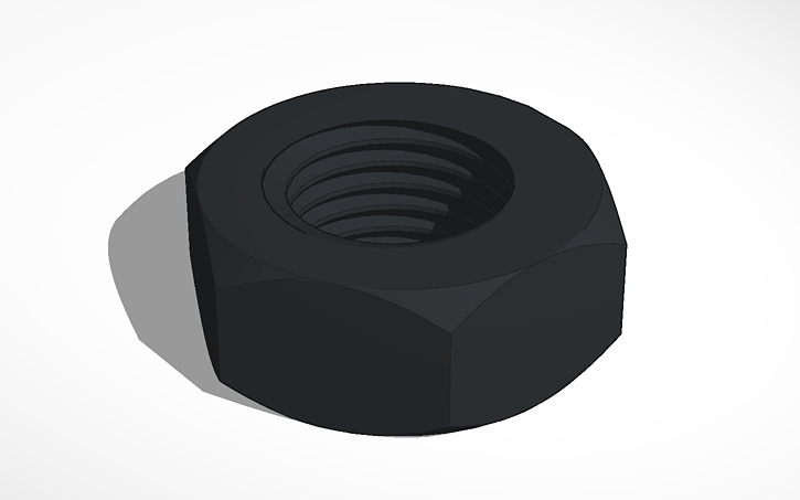 3D design M20,5 Mutter V2 - Tinkercad